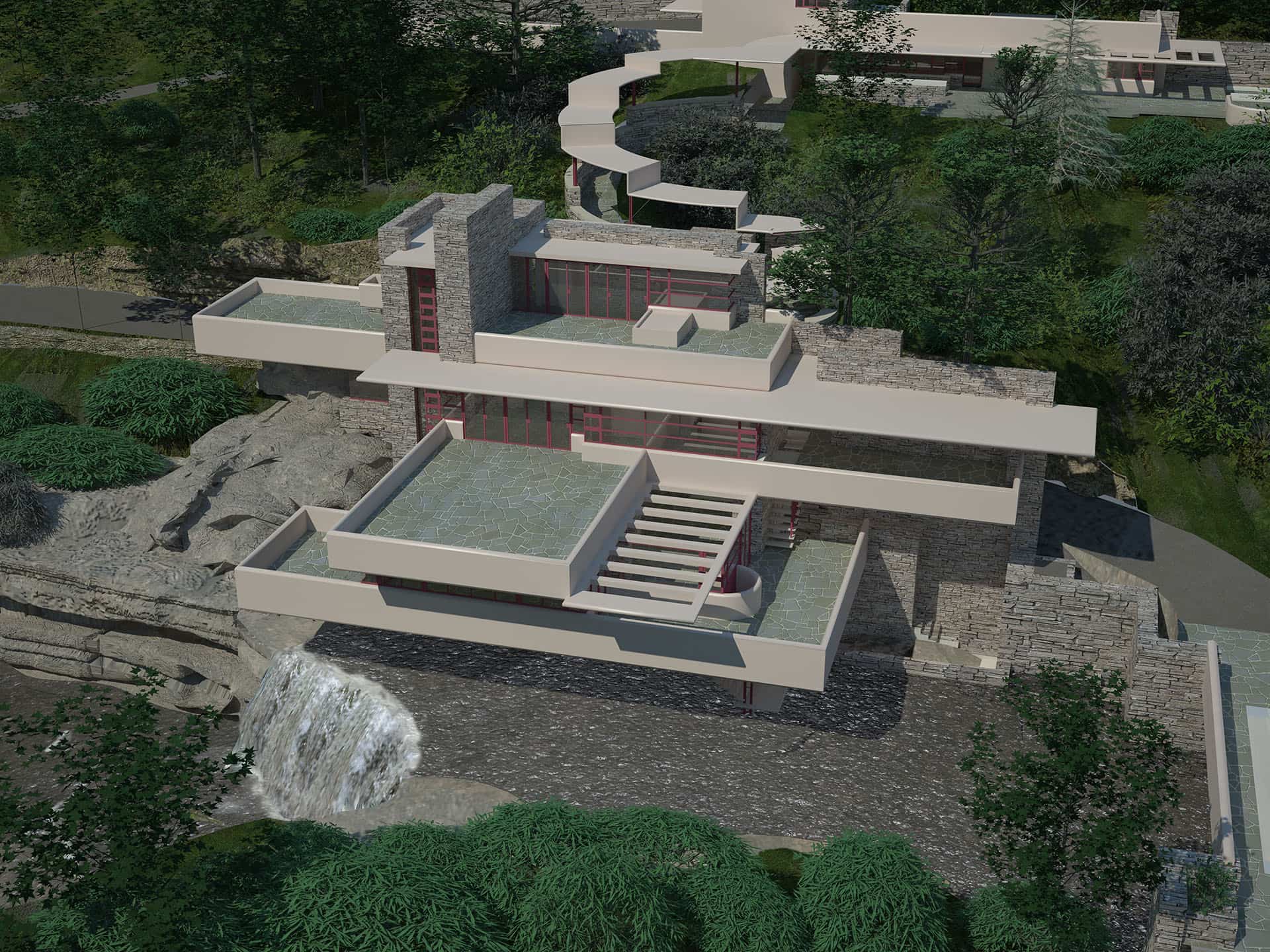 Fallingwater | Cadnetics